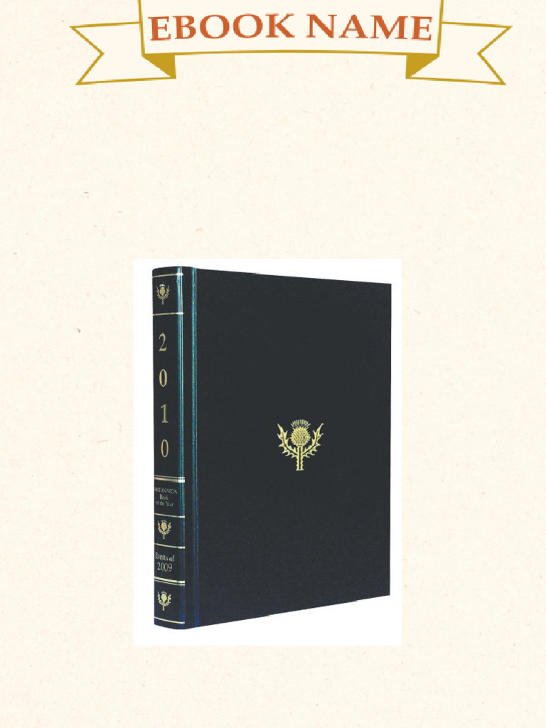 2010 Britannica Book of The Year 2010th Edition Inc. Encyclopaedia ...