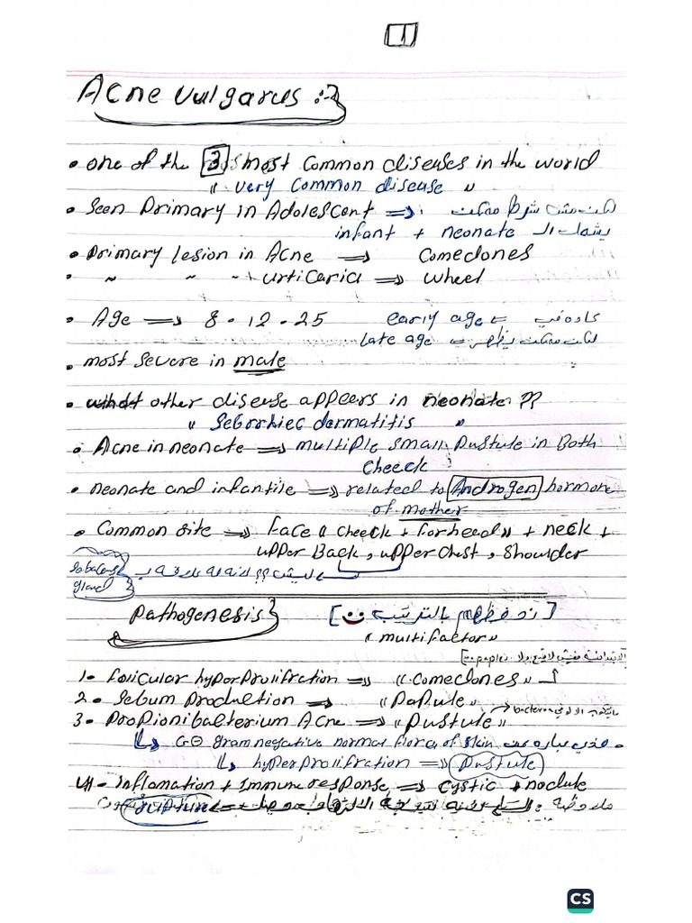 Acn Vulgarus | PDF