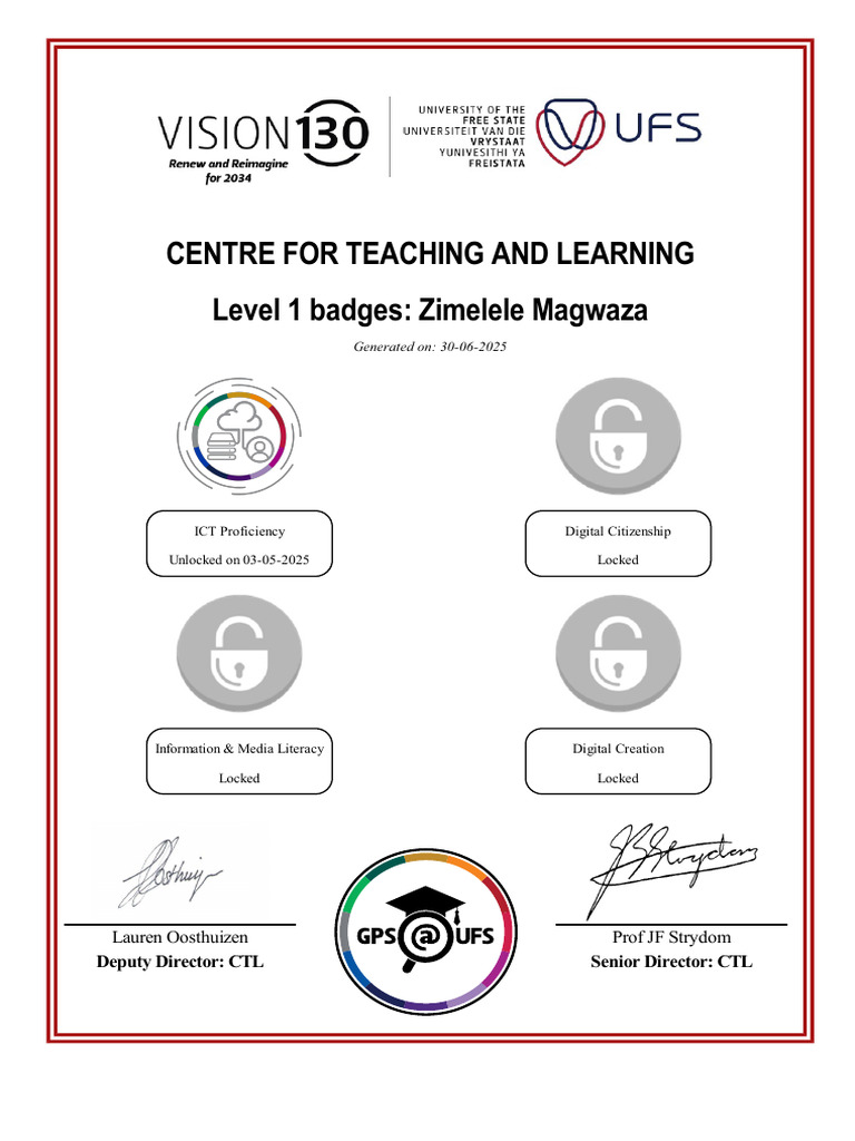 Badge Collection Level1 | PDF