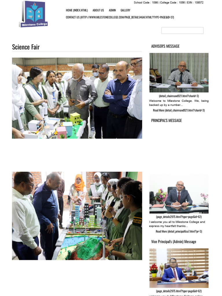 Milestone College Science Fair | PDF | Internet | Hypertext