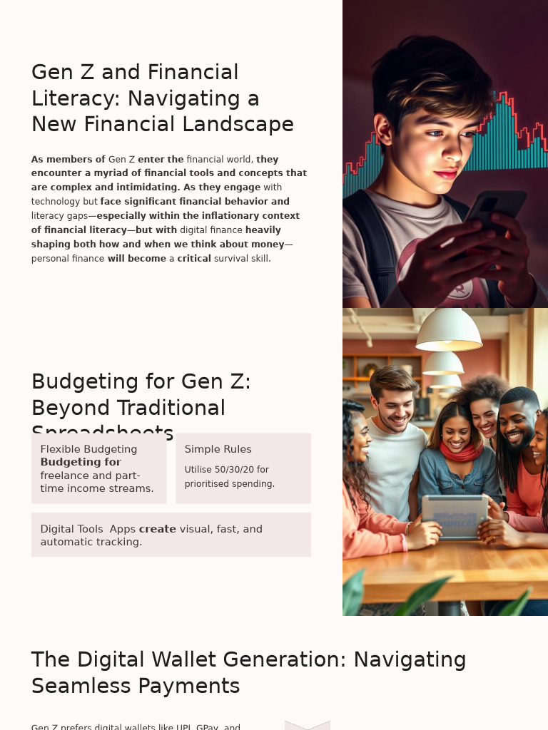 Gen Z Financial Literacy Guide | PDF | Investing | Risk