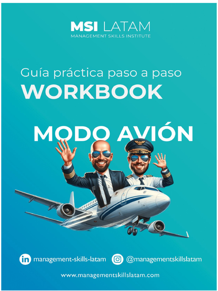 Workbook Modo Avión Guía Práctica Paso A Paso | PDF | Business | Marketing