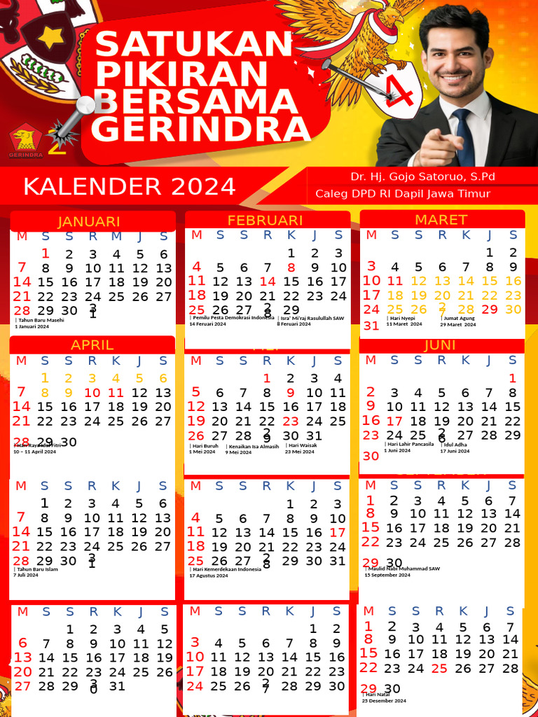 Kalender GERINDRA | PDF