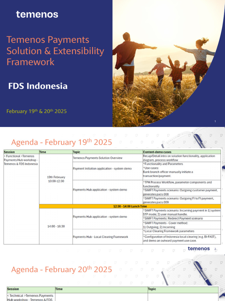 Temenos Payments & Extensibility Framework | PDF | Banks | Payments