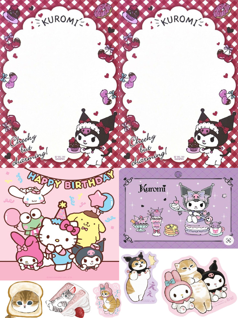 Sanrio Printables - 20250721 - 190622 - 0000 | PDF