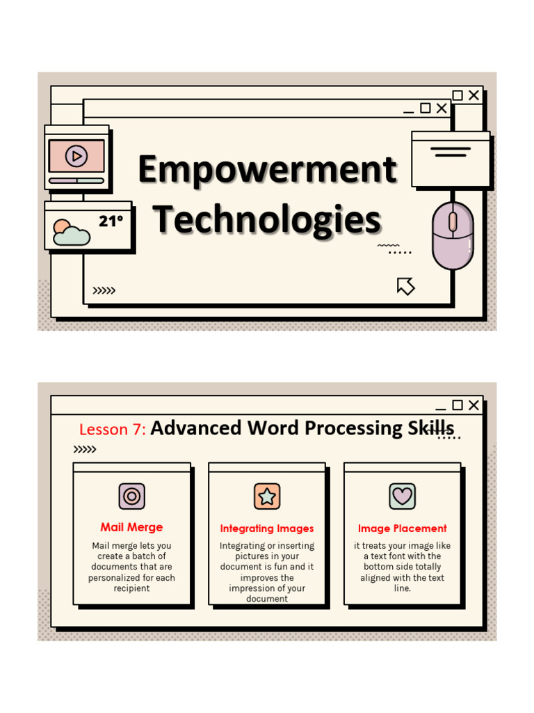 Advanced Word Processing Techniques | PDF | Computer Graphics | Computing