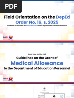 DepEd Medical Allowance Guidelines | PDF | Health Maintenance Organization