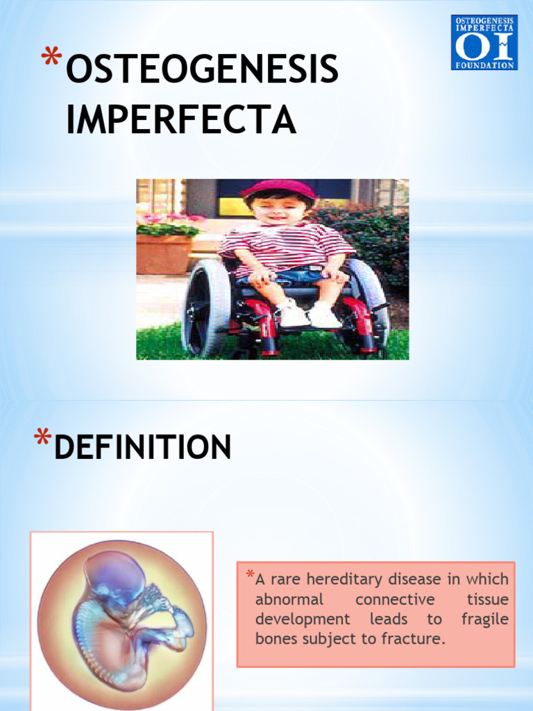 Osteogenesis Imperfecta | PDF | Bone | Collagen