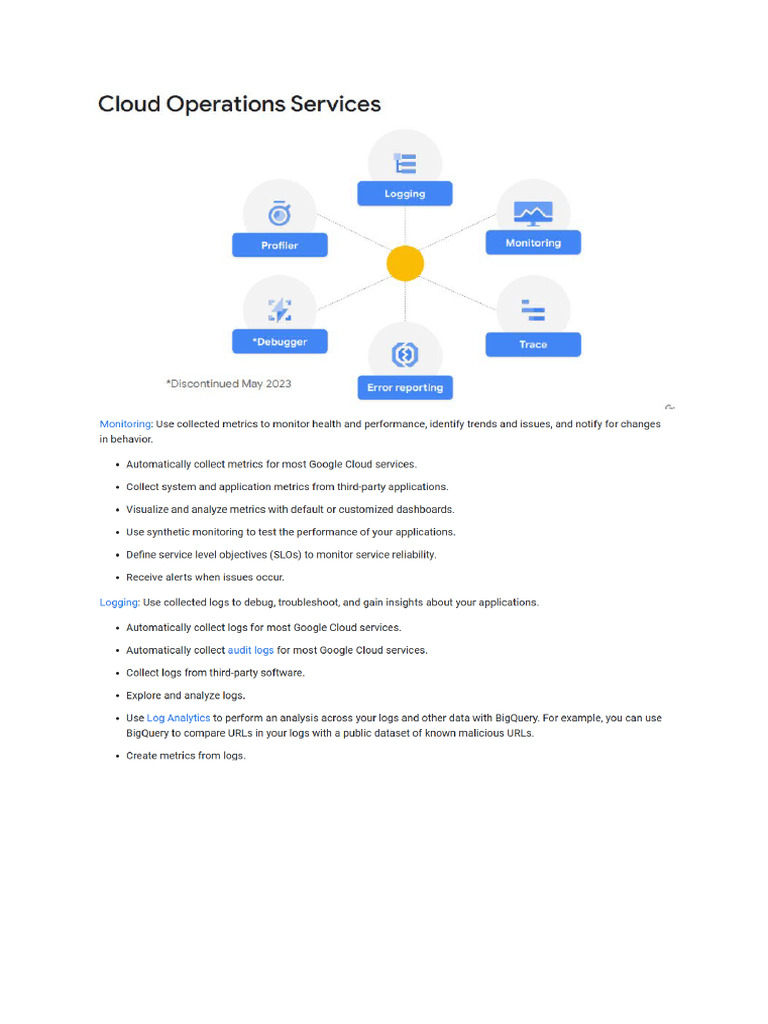 GCP Monitoring | PDF