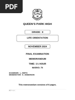 2025 Grade 9 Project | PDF | Nelson Mandela