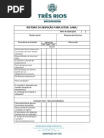 Check List de Avaliação UTI e Internação | PDF | Enfermagem | Unidade ...