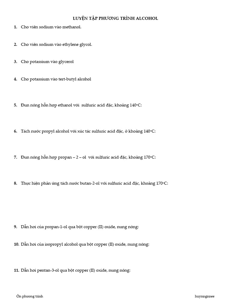 PT Alcohol Phenol Carbonyl | PDF