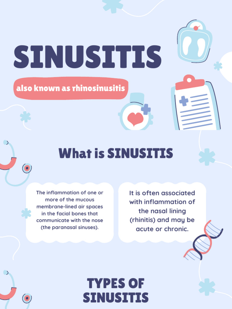 Understanding Sinusitis: Types & Treatments | PDF