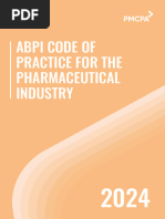 Efpia Code of Practice On Relationships Between Pharma and Patient ...