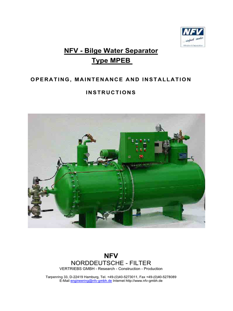 OWS Manual | PDF | Pump | Valve