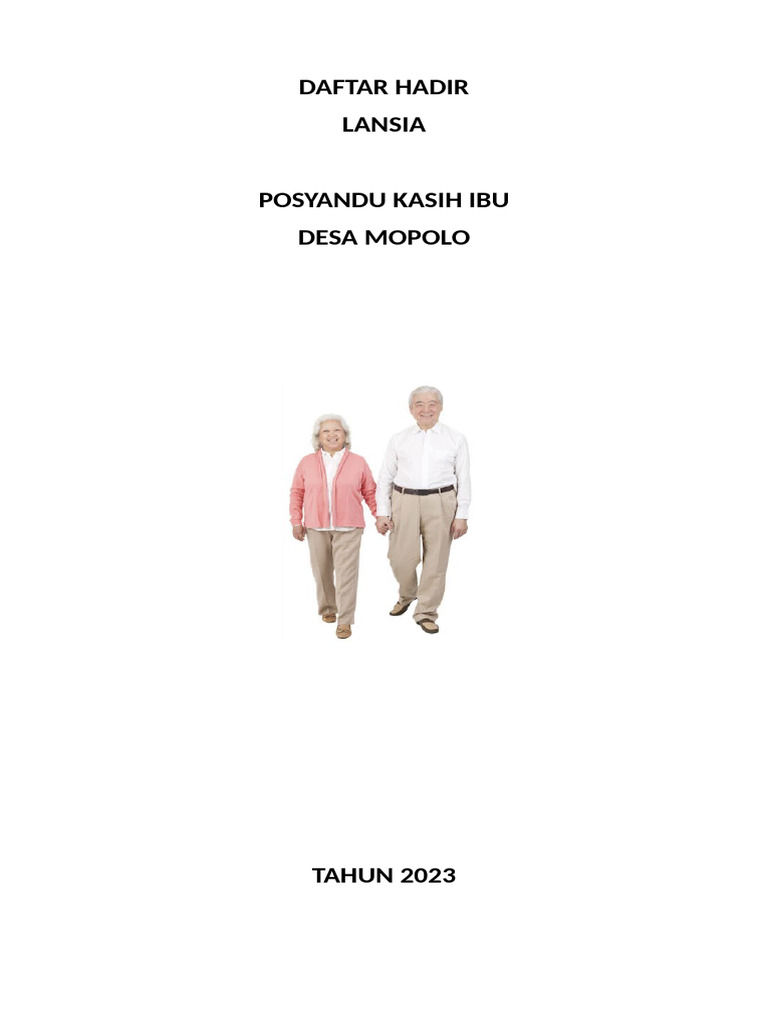 Daftar Hadir Cover 2023 | PDF