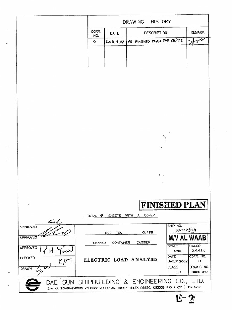 E02 Electric Load Analysis | PDF