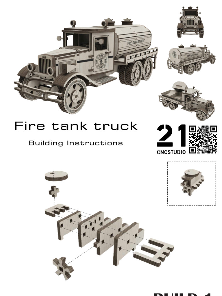 Fire Truck Tank Instruction | PDF