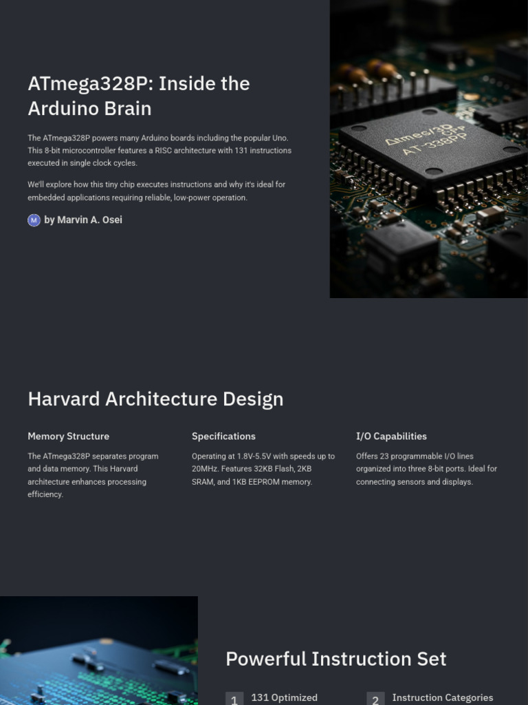 ATmega328P Inside The Arduino Brain | PDF | Computer Memory ...