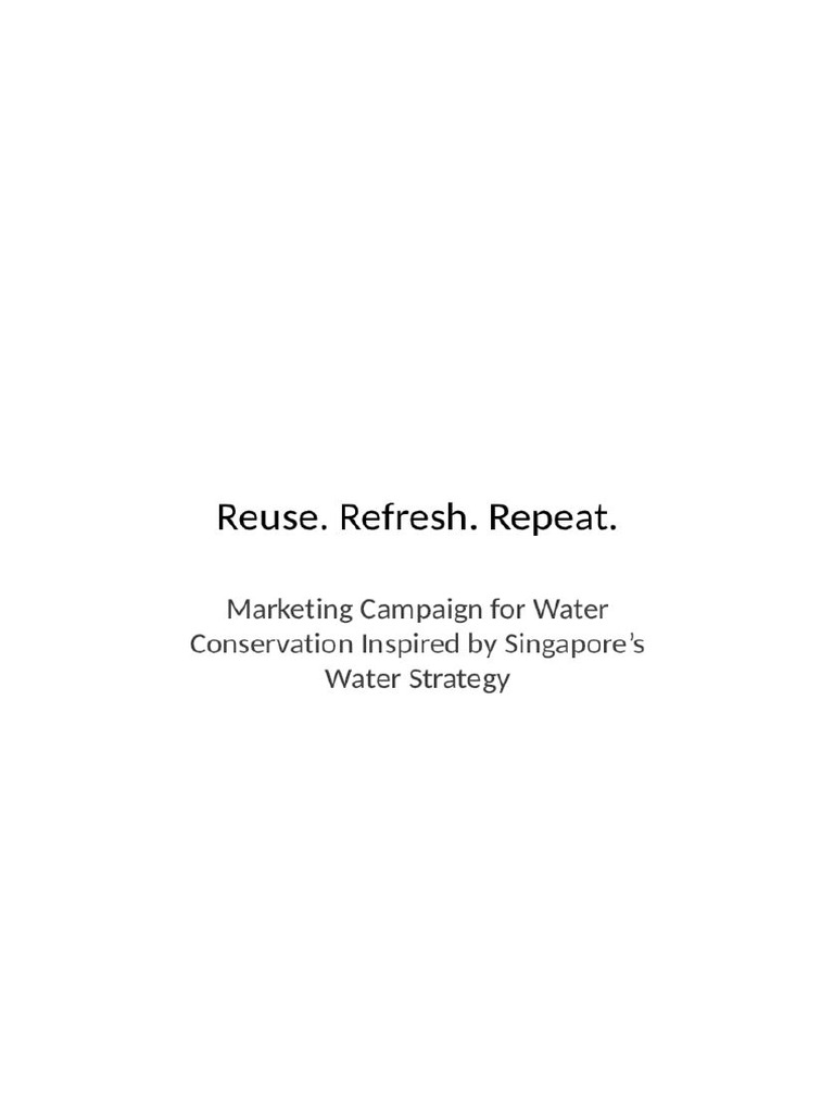 Reuse Refresh Repeat Campaign Updated | PDF