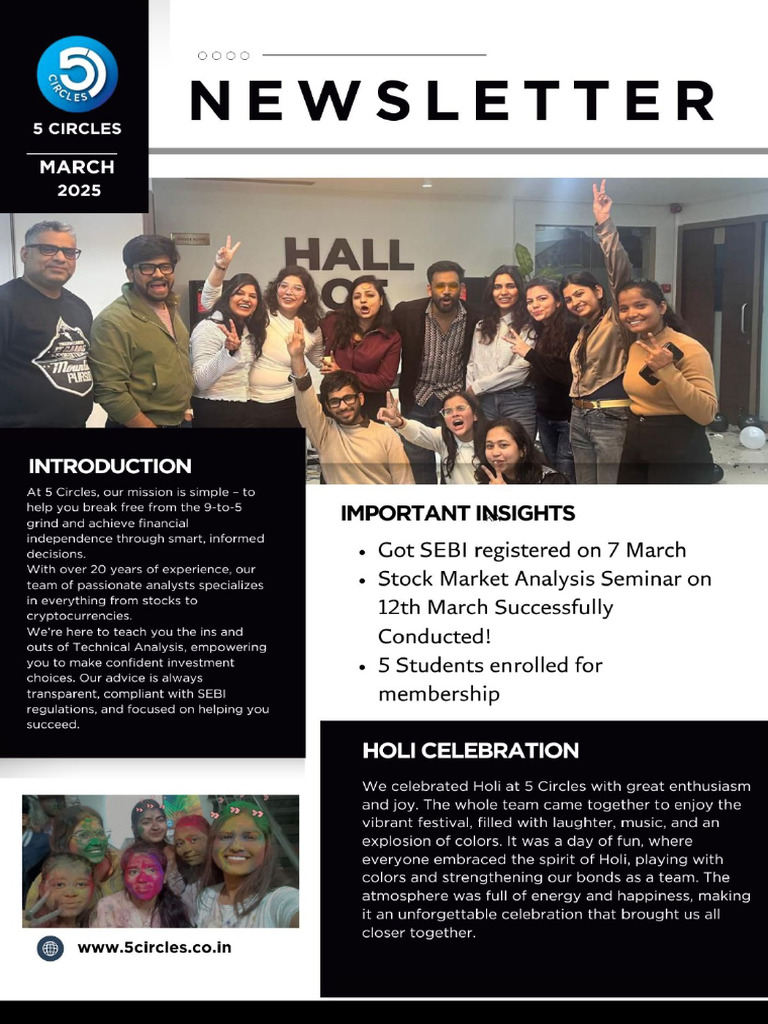 Newsletter March April | PDF