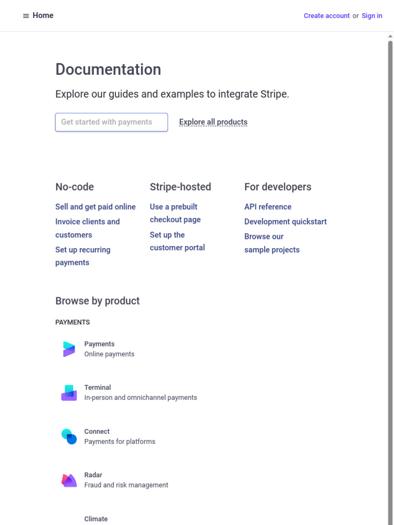 Stripe Integration Documentation Guide | PDF