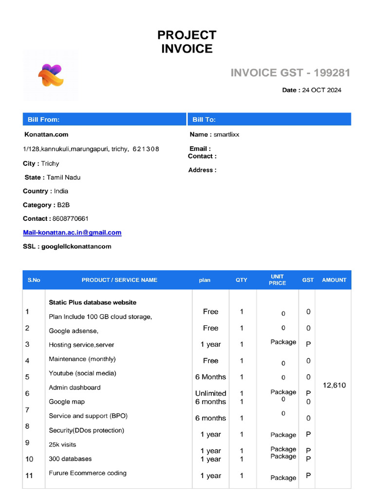 Smartlixxinvoice 3 | PDF