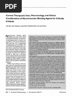 NMBA Administration and Monitoring Guide | PDF | Drugs | Health Sciences