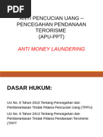 Pelatihan APU, PPT, dan PPPSPM 2023 | PDF
