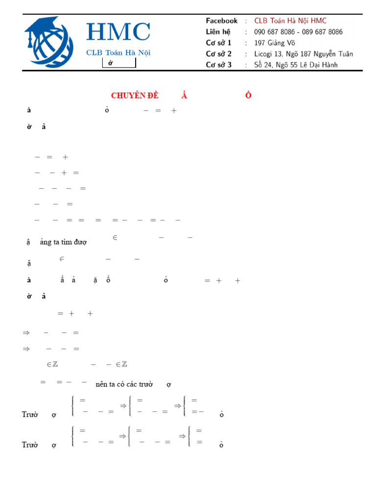 Buoi 18 Tim An Nguyen Buoi 3 | PDF
