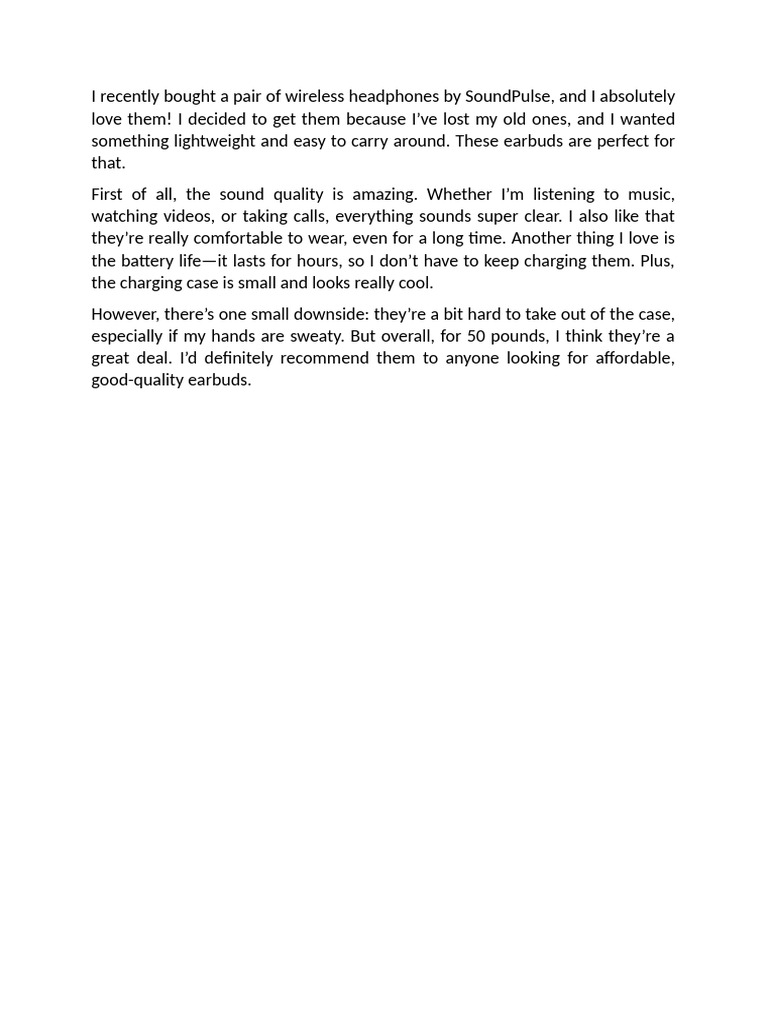 Unit 16 Writing | PDF