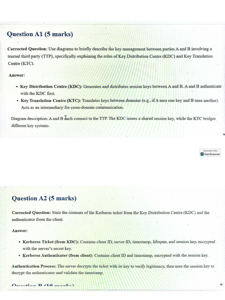 CEC304 2024 Exam Solution | PDF