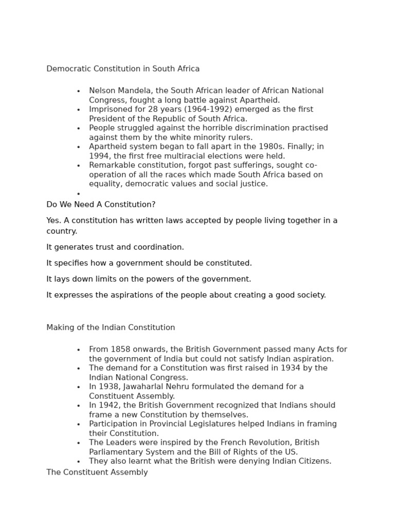 CH 2 Constitutional Design | PDF