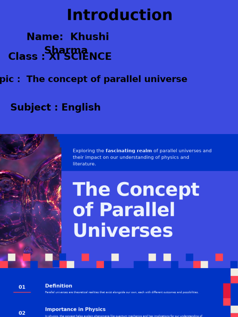 Exploring Parallel Universes in Science | PDF | Reality | Multiverse