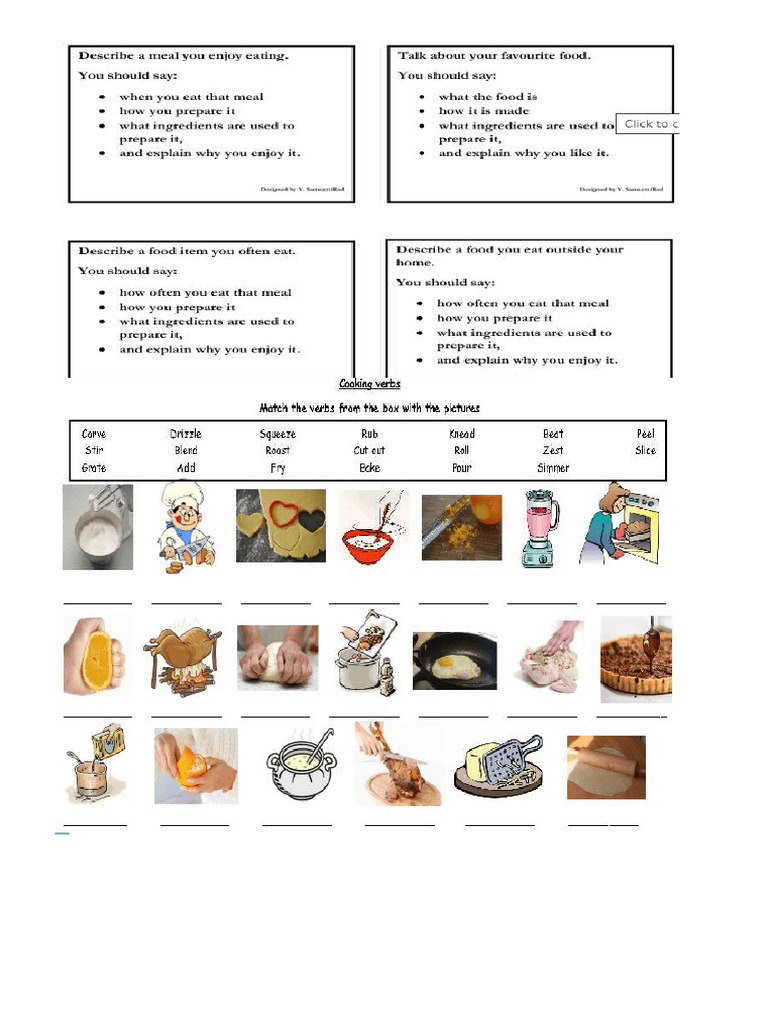 Recipe Steps Observe | PDF