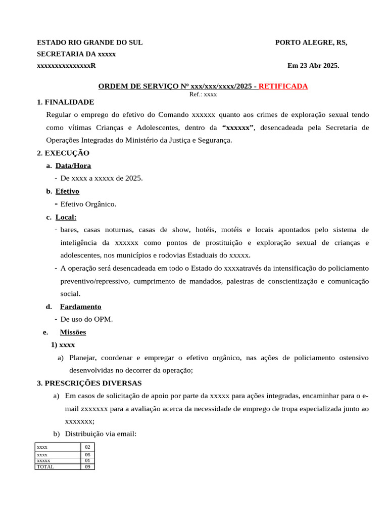 Modelo NSV Operacional | PDF