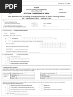 Form 8 | PDF | Elections | Government