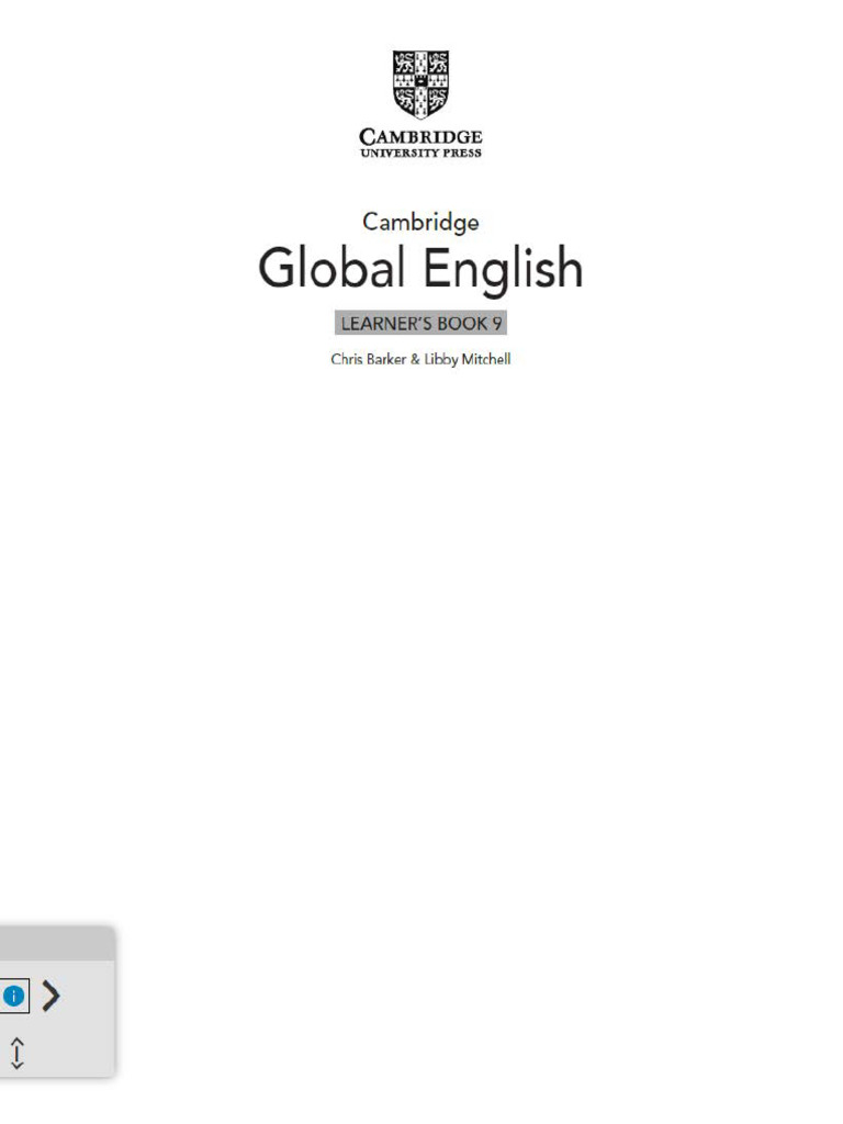 Cambridge Global English Stage 9 - Course | PDF