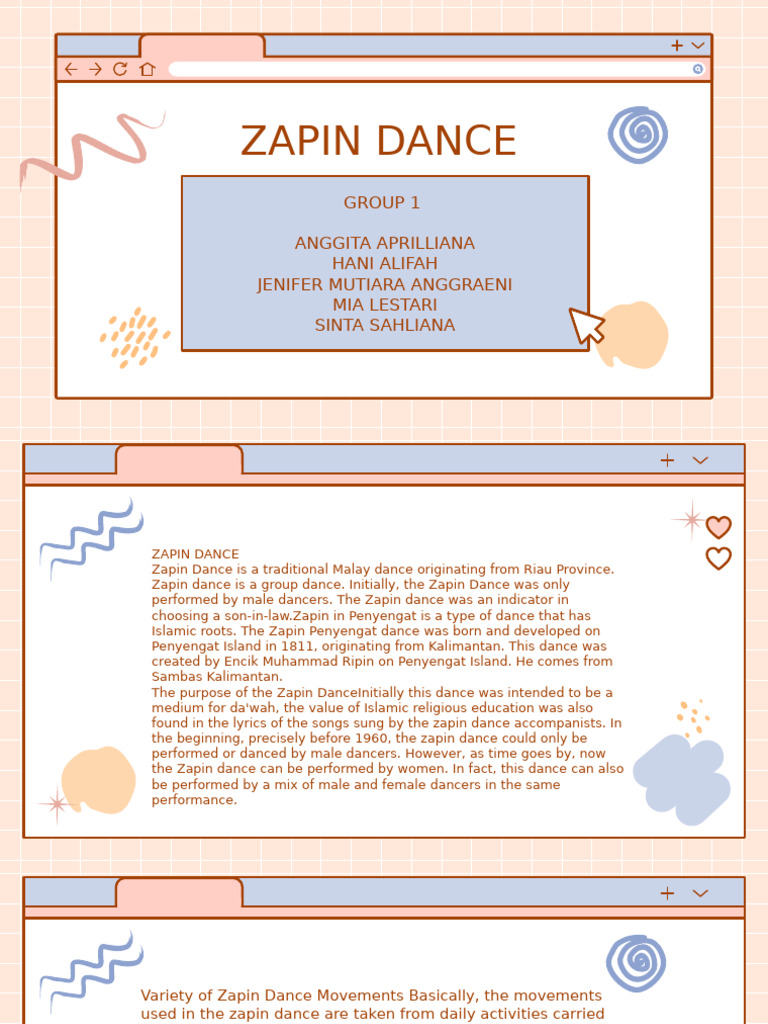 Understanding Zapin Dance Movements | PDF | Dances