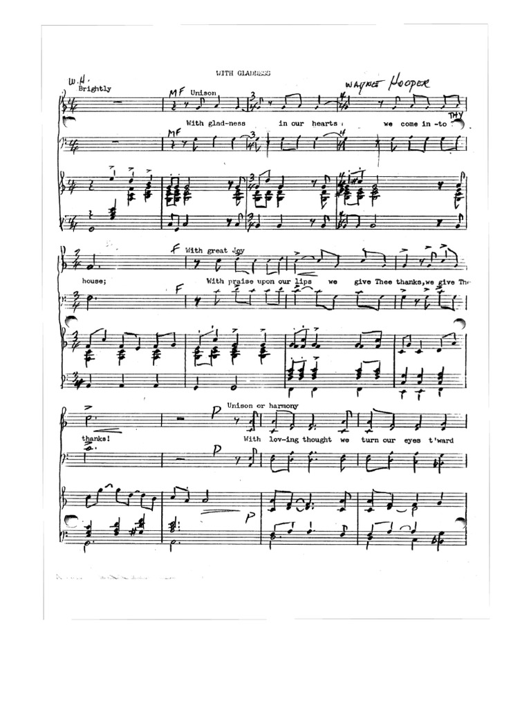 Heralds With Gladness | PDF