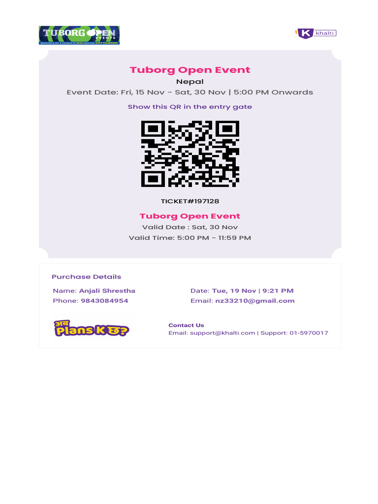 Tuborg Open Event - Ue2462mfm3wx - Ti24d7lzsj7s1732030169340 | PDF