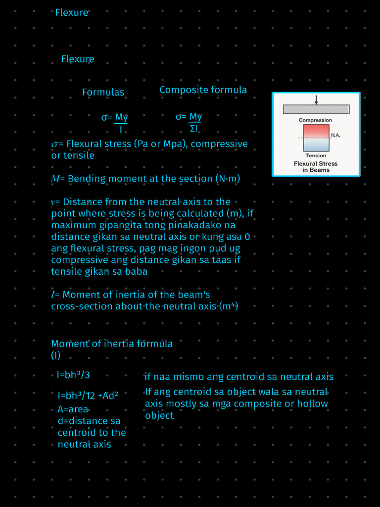 Flexural Stress | PDF