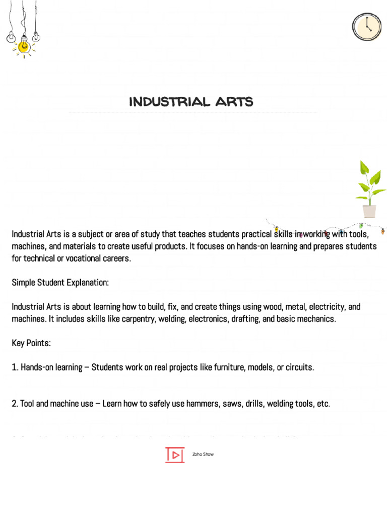 Introduction to Industrial Arts Skills | PDF