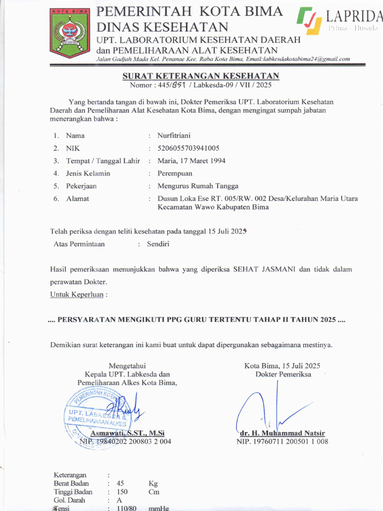 Ket Sehat 080050 | PDF