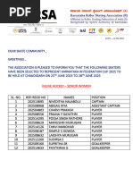 RSFI Skater Registration 2025-26 | PDF | Justice | Crime & Violence