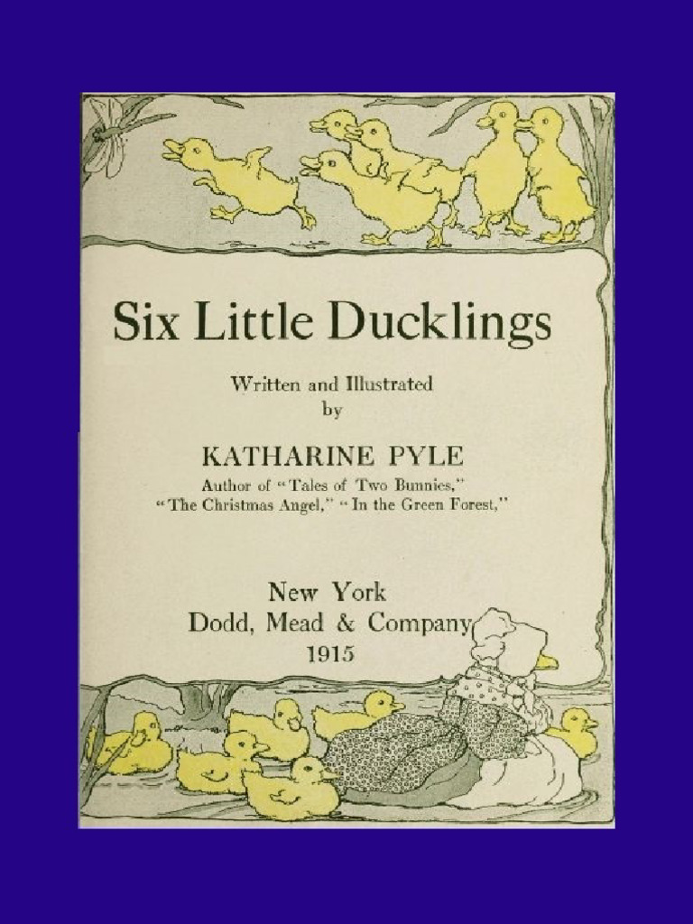 Six little ducklings | PDF | Project Gutenberg | License