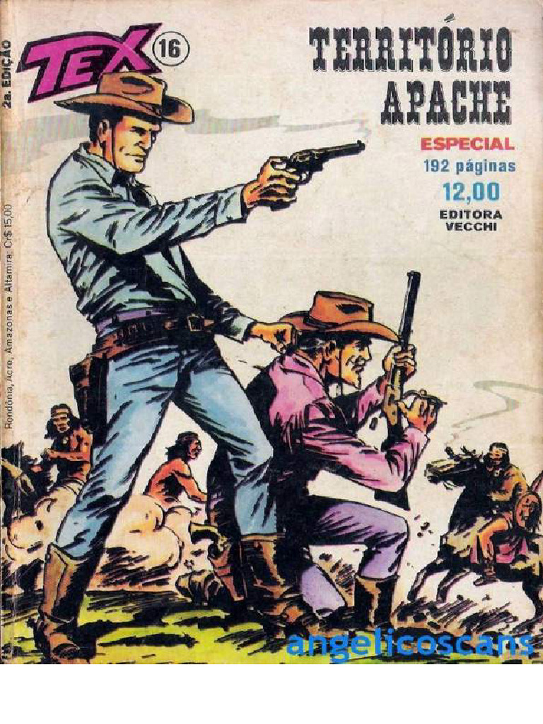 Tex - 016 Territorio Apache - Compressed | PDF