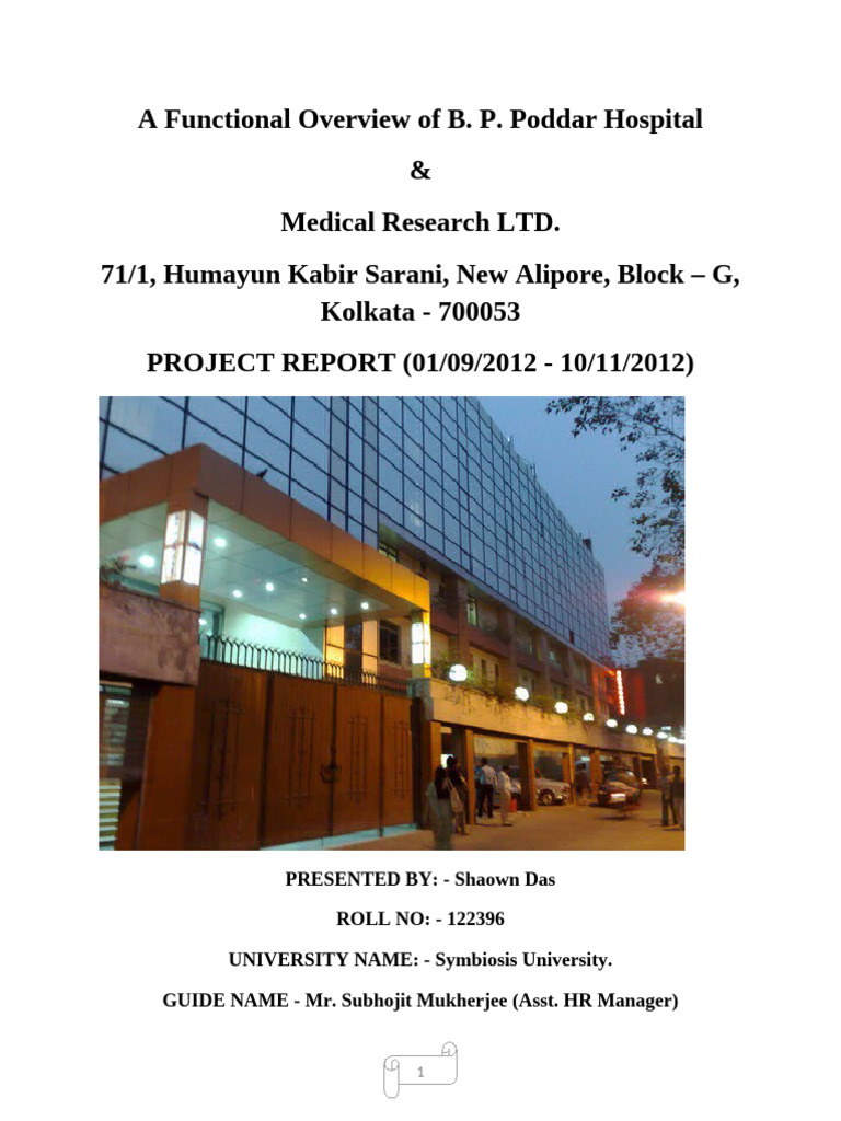 Sandip Das - Complete B.p.poddar | PDF | Gastroenterology | Hospital