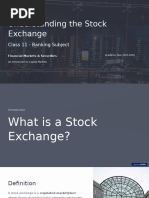 Final Stock Exchange Project Class12 | PDF | Stock Market | Stocks