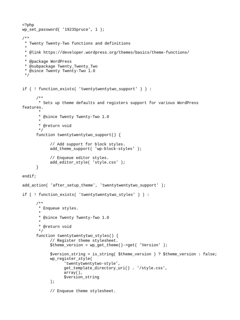 Functions | PDF